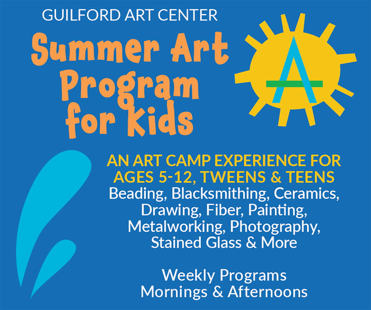Art Classes for Youth & Teens | Guilford Art Center