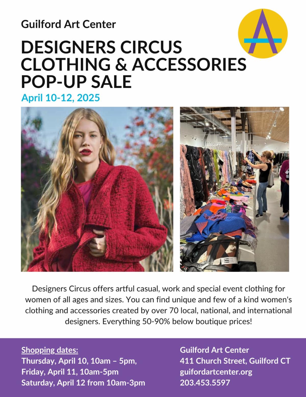 Designers Circus & New Spring Workshops (Beading, Fiber, Drawing ...